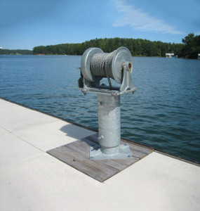 Marine Winch - Floating Docks Manufacturing Company